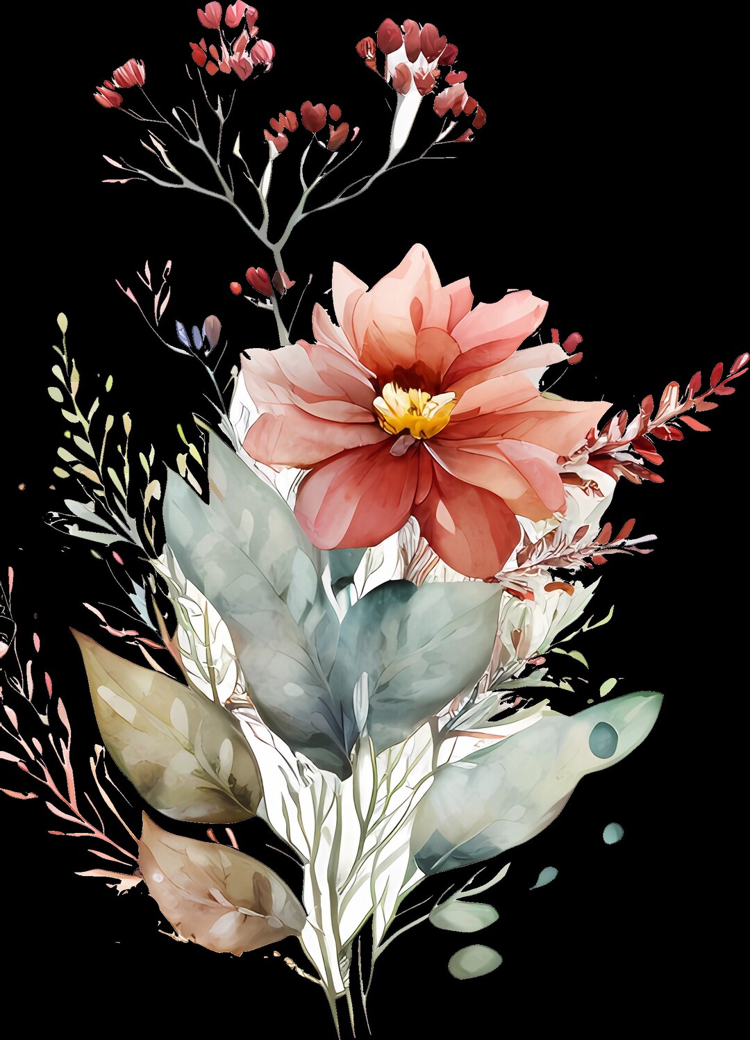 Watercolor Asset Test - Etsy