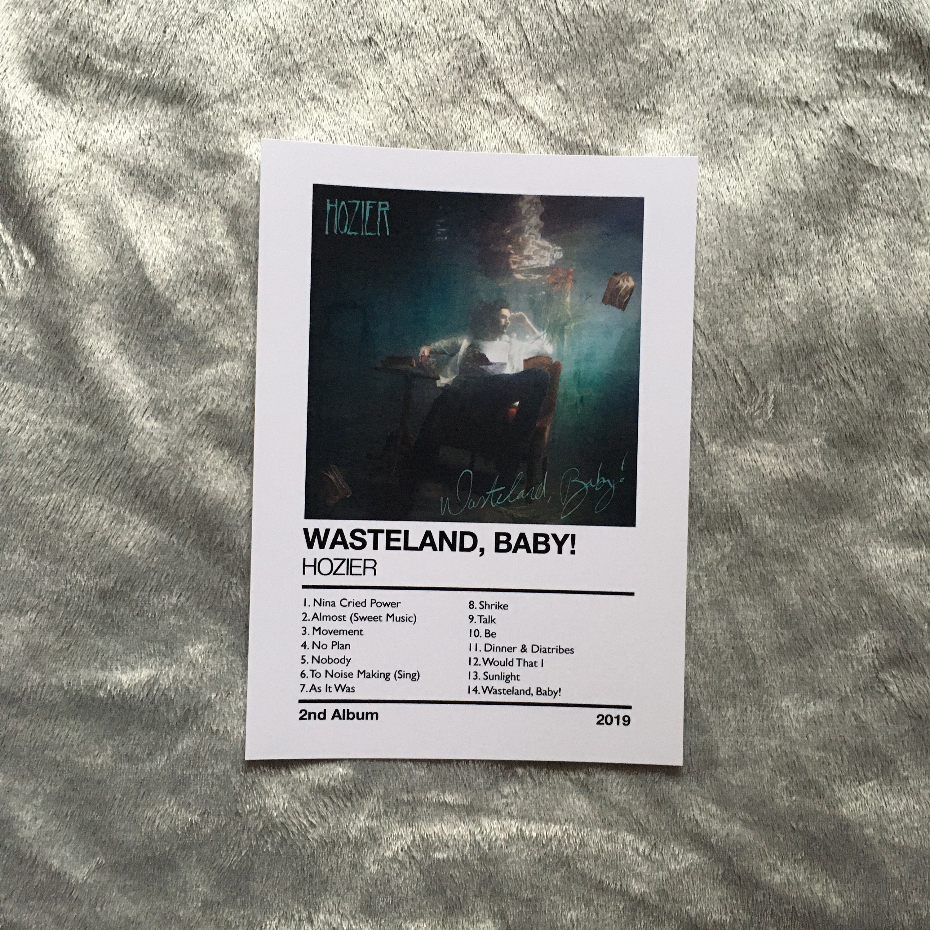 Hozier Album Prints - Etsy