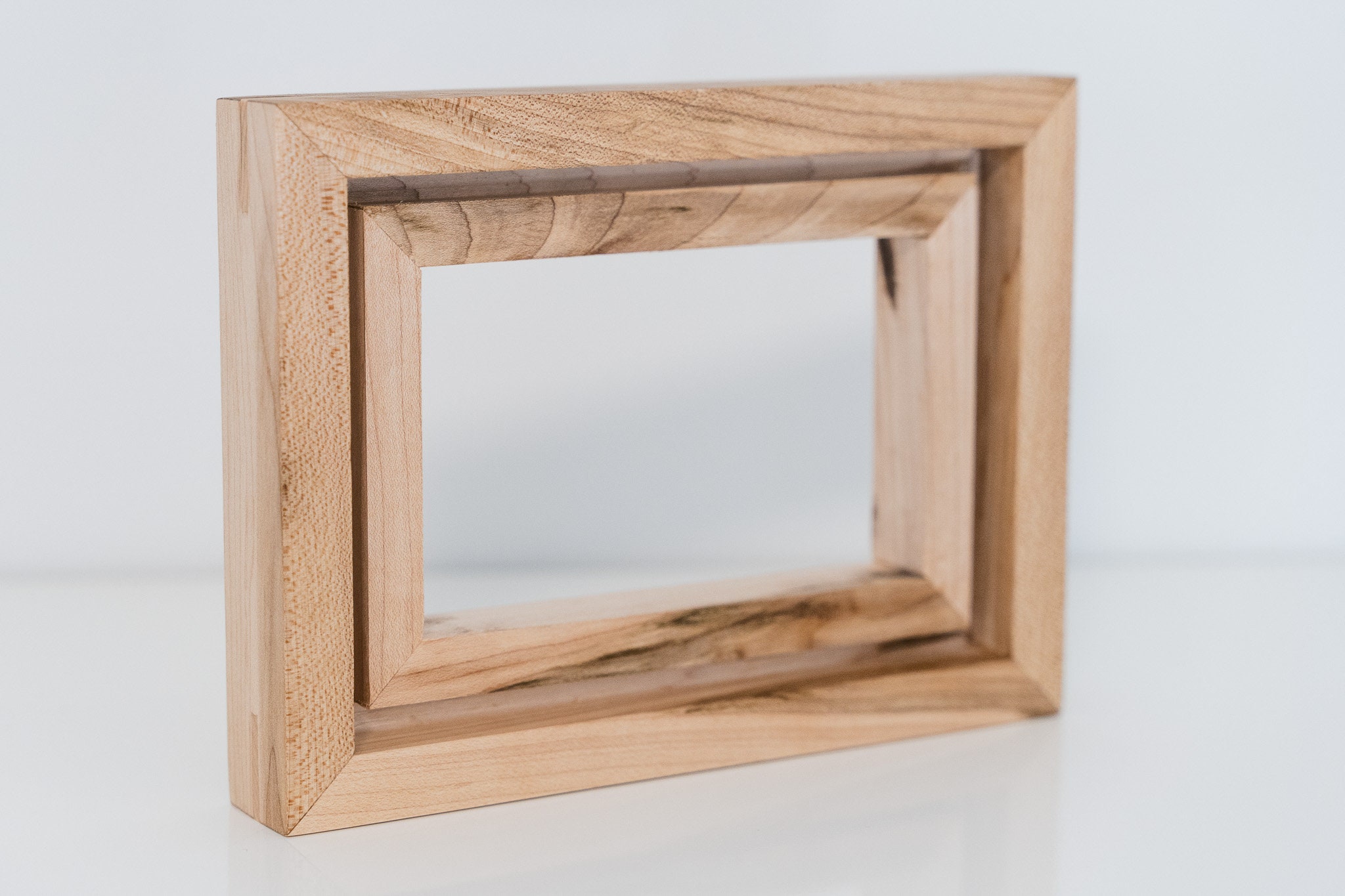 Panel Floater Frame for Painting or Mounted Photograph, 5x7 Panel Frame ...