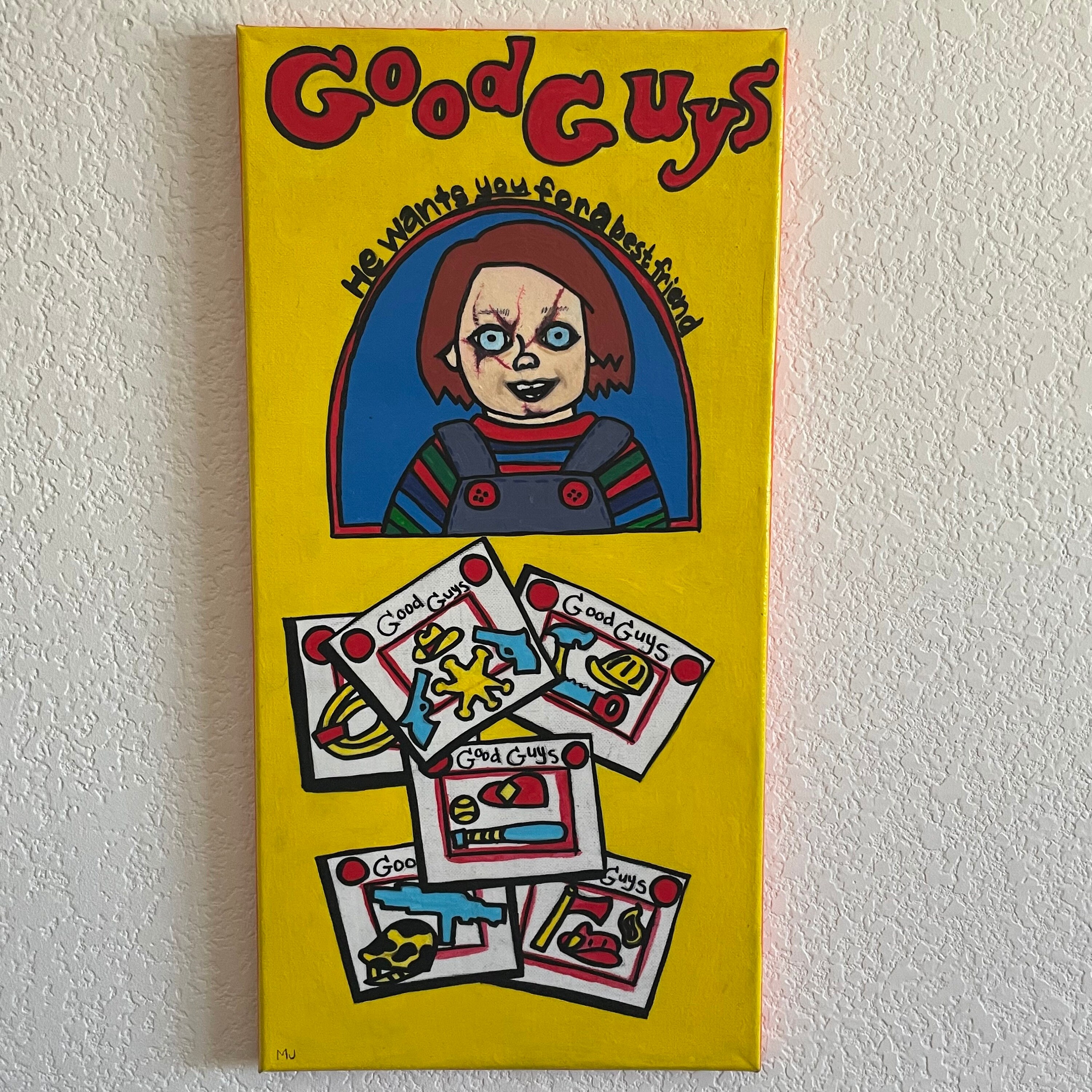 Chucky Good Guys Box Painting - Etsy