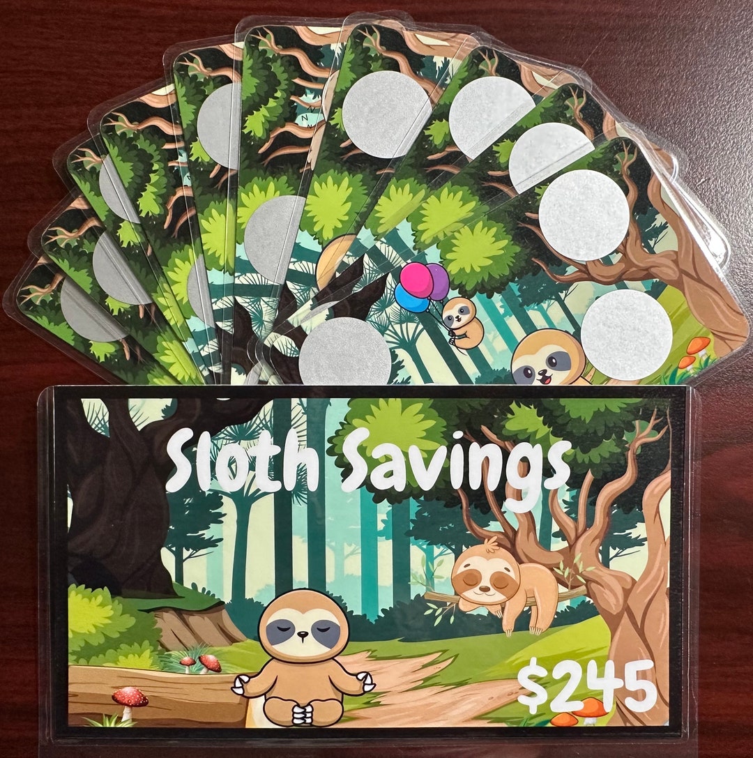 Sloth Cards - Etsy