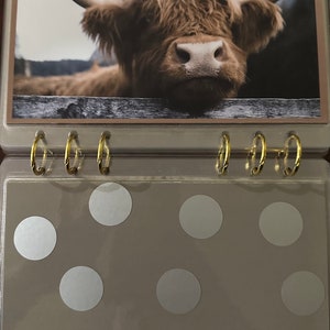 Highland Cow Binder - Etsy