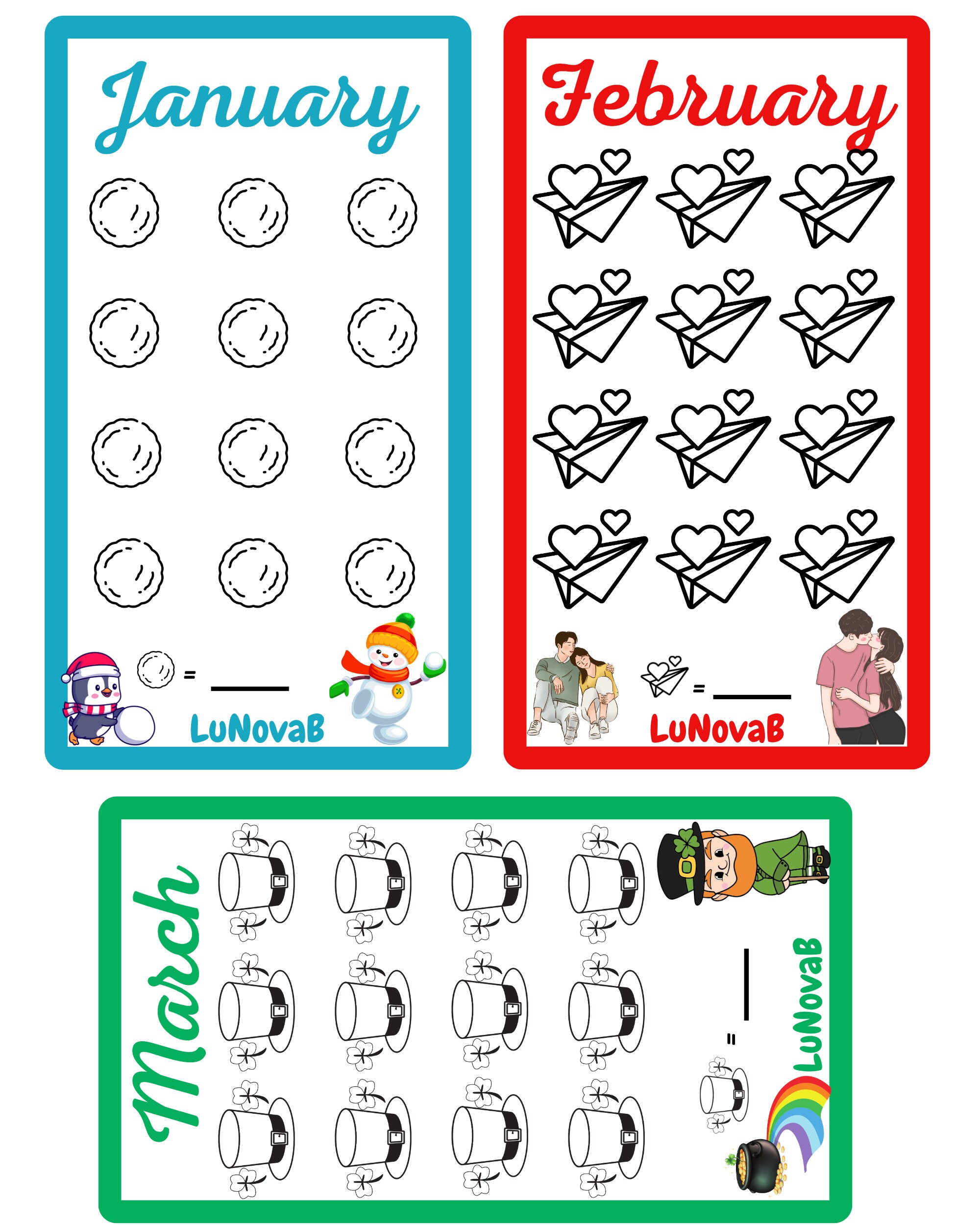 Monthly Minis - Etsy