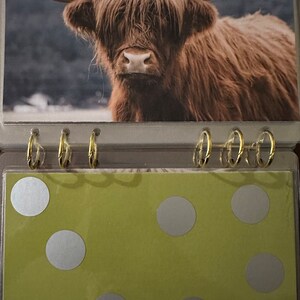 Highland Cow Binder - Etsy