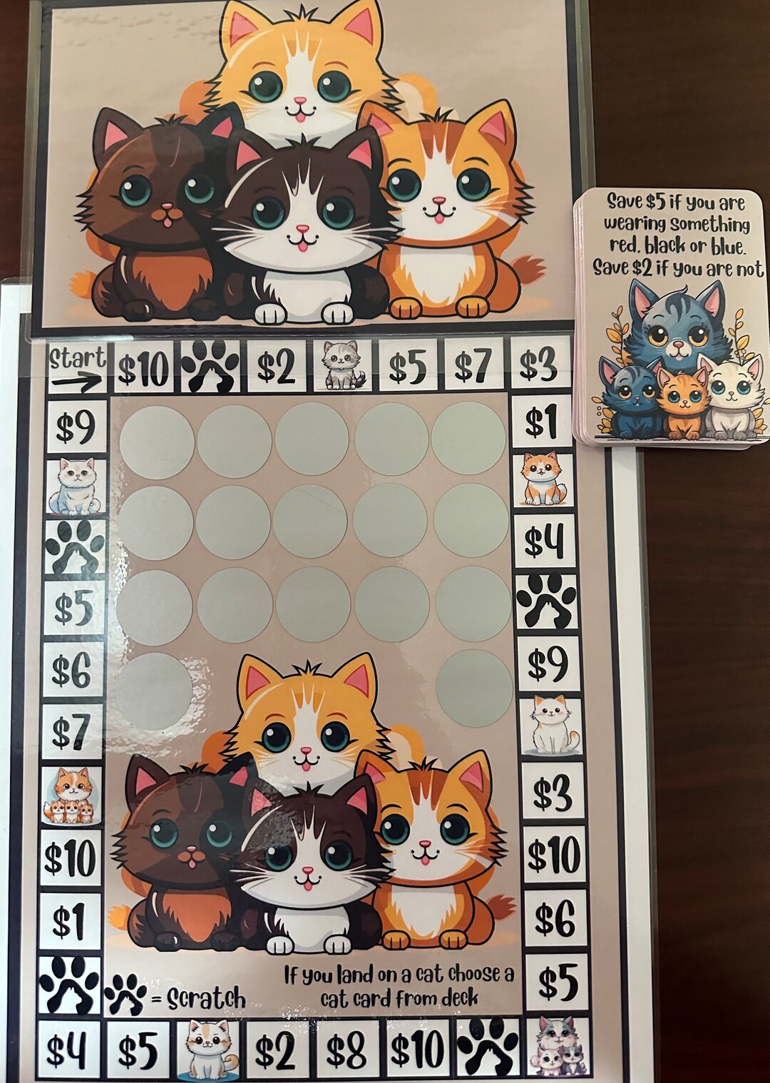 Cat Gameboard - Etsy