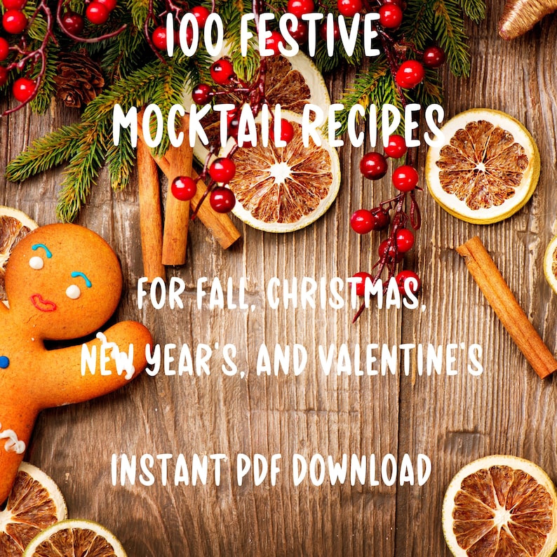 100 Festive Mocktail Recipes for Fall, Christmas, New Year’s, and ...