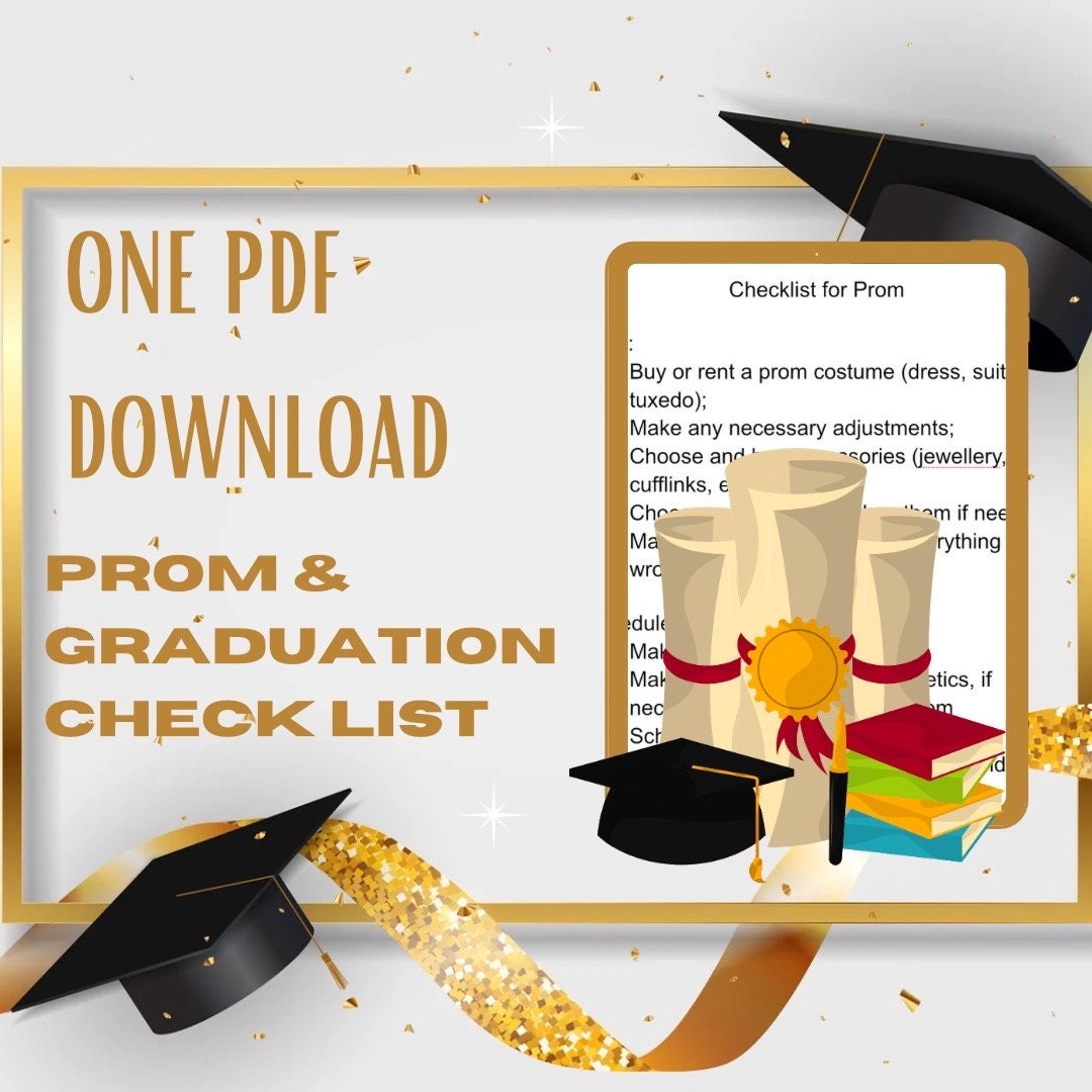 Ultimate Prom & Graduation Planning Guide: Your Complete Checklist for ...