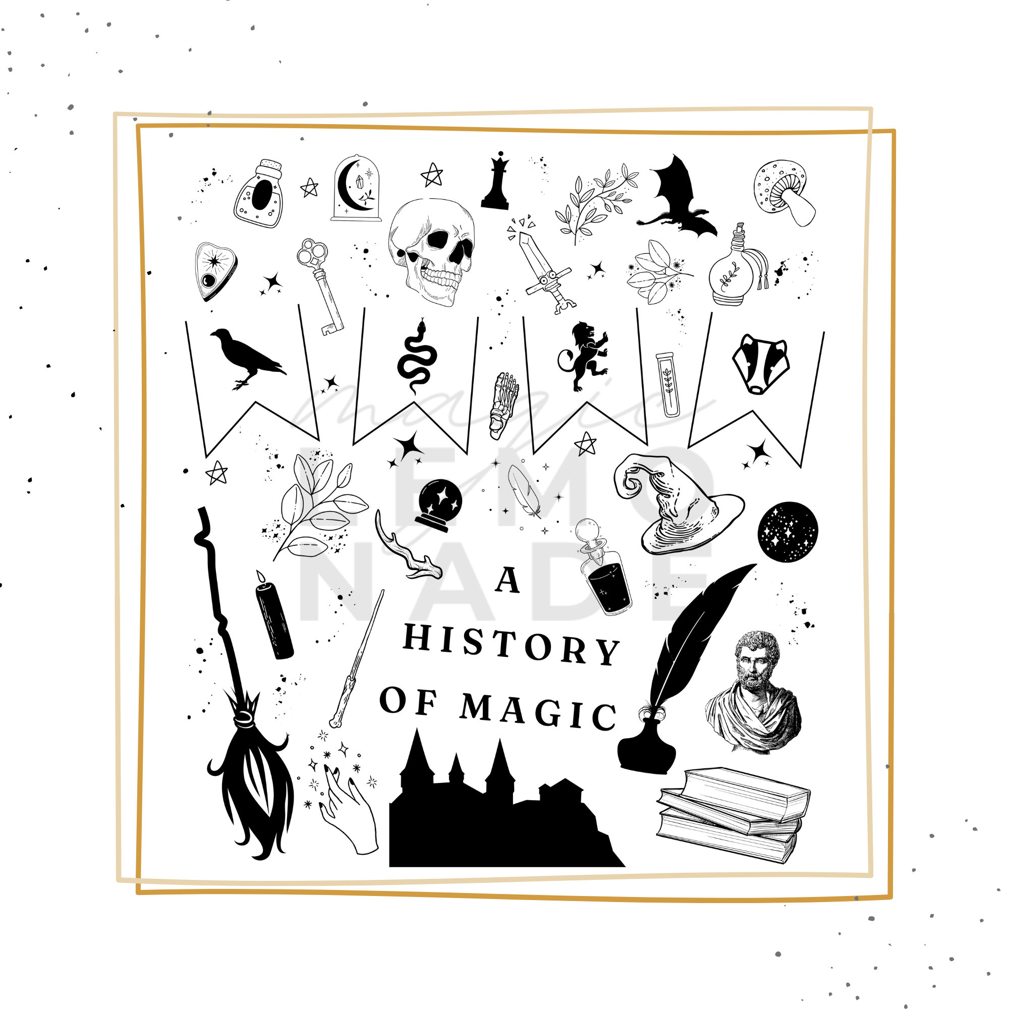 A History of Magic Digital Download SVG, PNG, Cricut File, Cutting ...