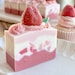 Strawberry Cake Soap: Handmade Artisan Cold Process Soap - Etsy