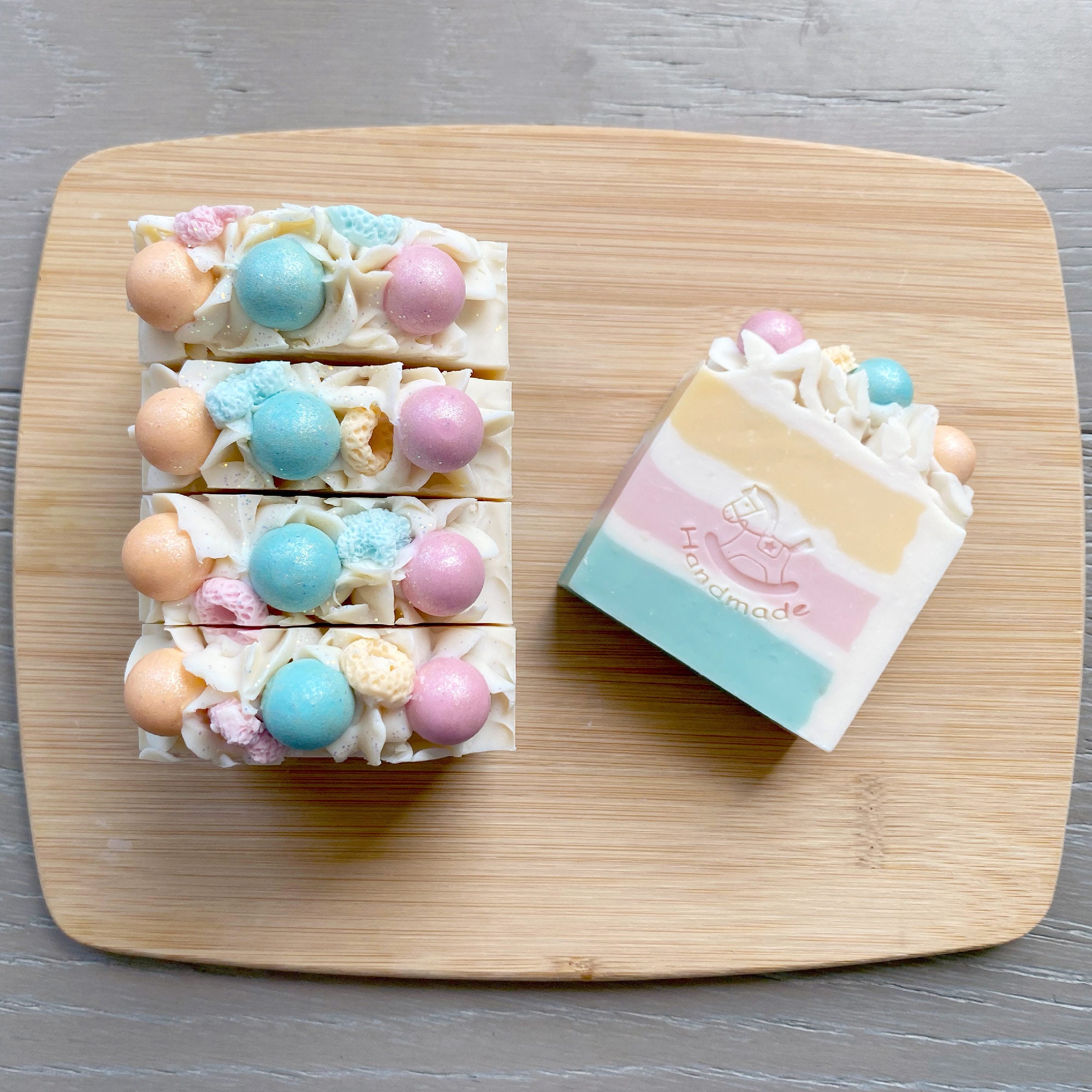 Candy Cake Soap Homemade Soap Bar, Cold Process Soap, Artisan Soap ...
