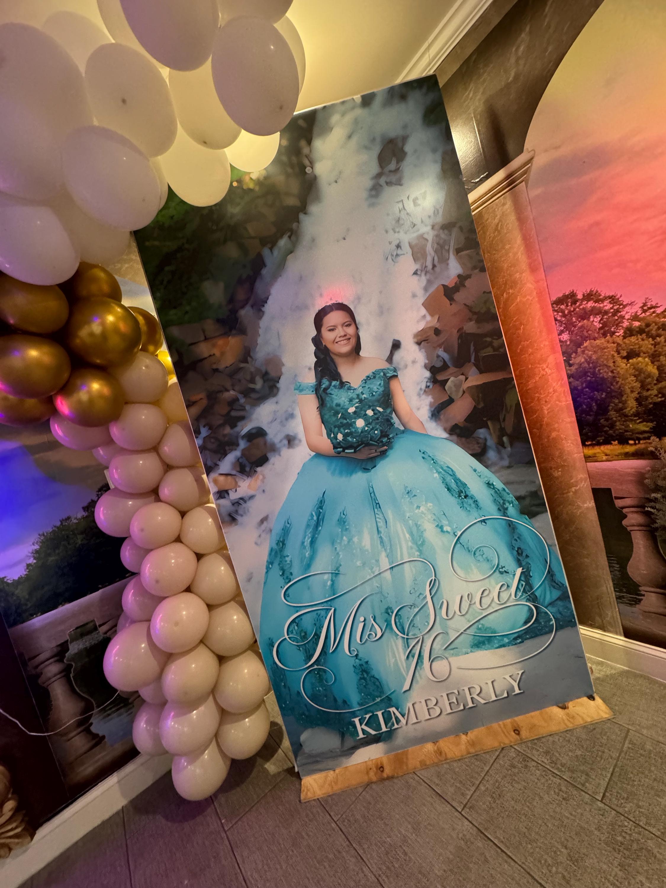 Quince Wedding Photo Board | Birthday Backdrop | Custom Backdrop ...