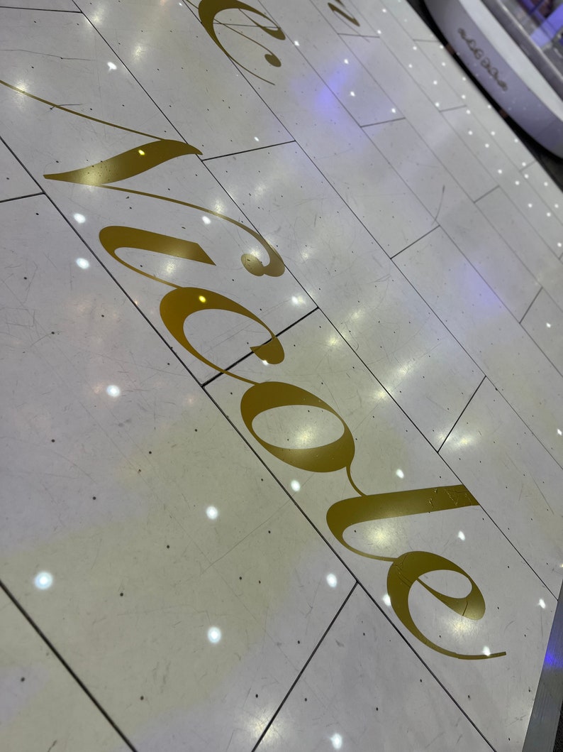 Dance Floor Decals Wedding Floor Decal Vinyl Floor Decal murals for All ...