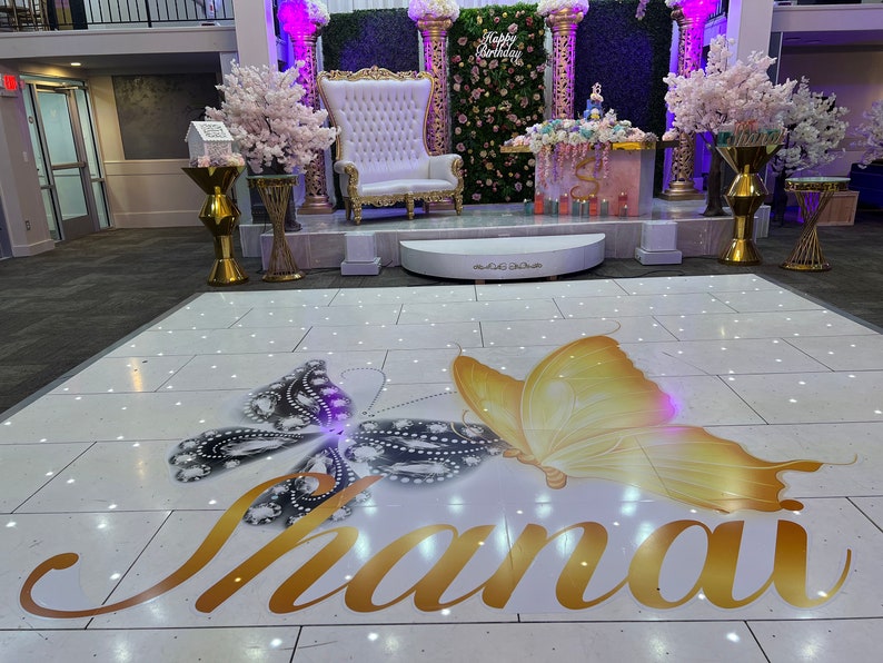 Dance Floor Decals Wedding Floor Decal Vinyl Floor Decal murals for All ...