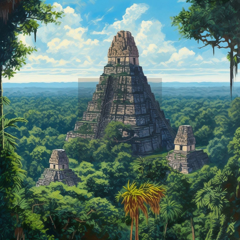 Guatemala Clipart, 60 Png, Tikal Guatemala, Guatemala Art, Guatemala ...