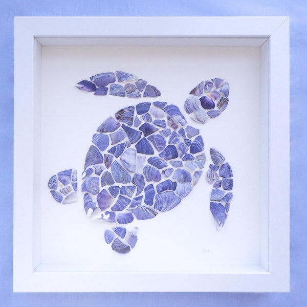 Seashell Turtle - Etsy