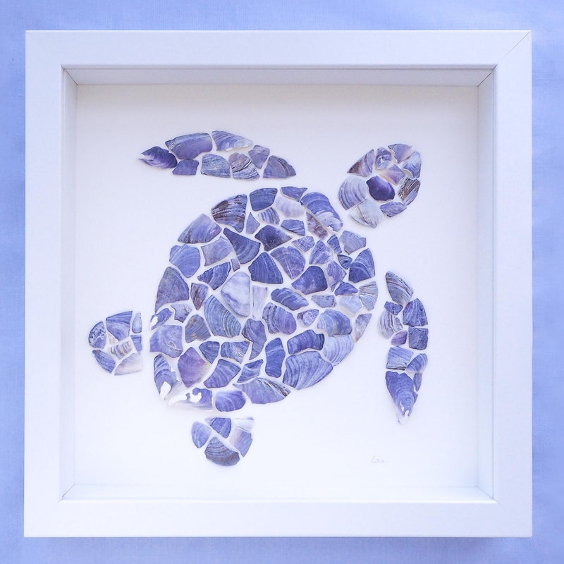 Seashell Turtle - Etsy