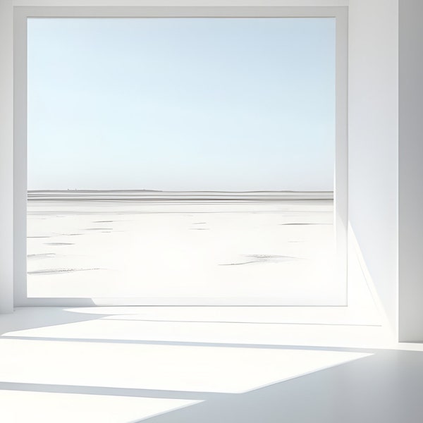 Neutral Office Zoom Background - Etsy