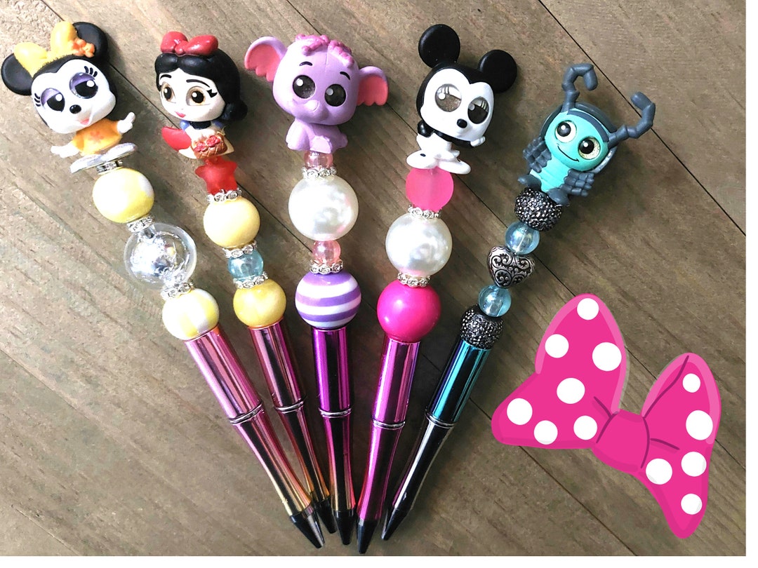 Handmade Doorables Different Characters Beadable Pens - Etsy