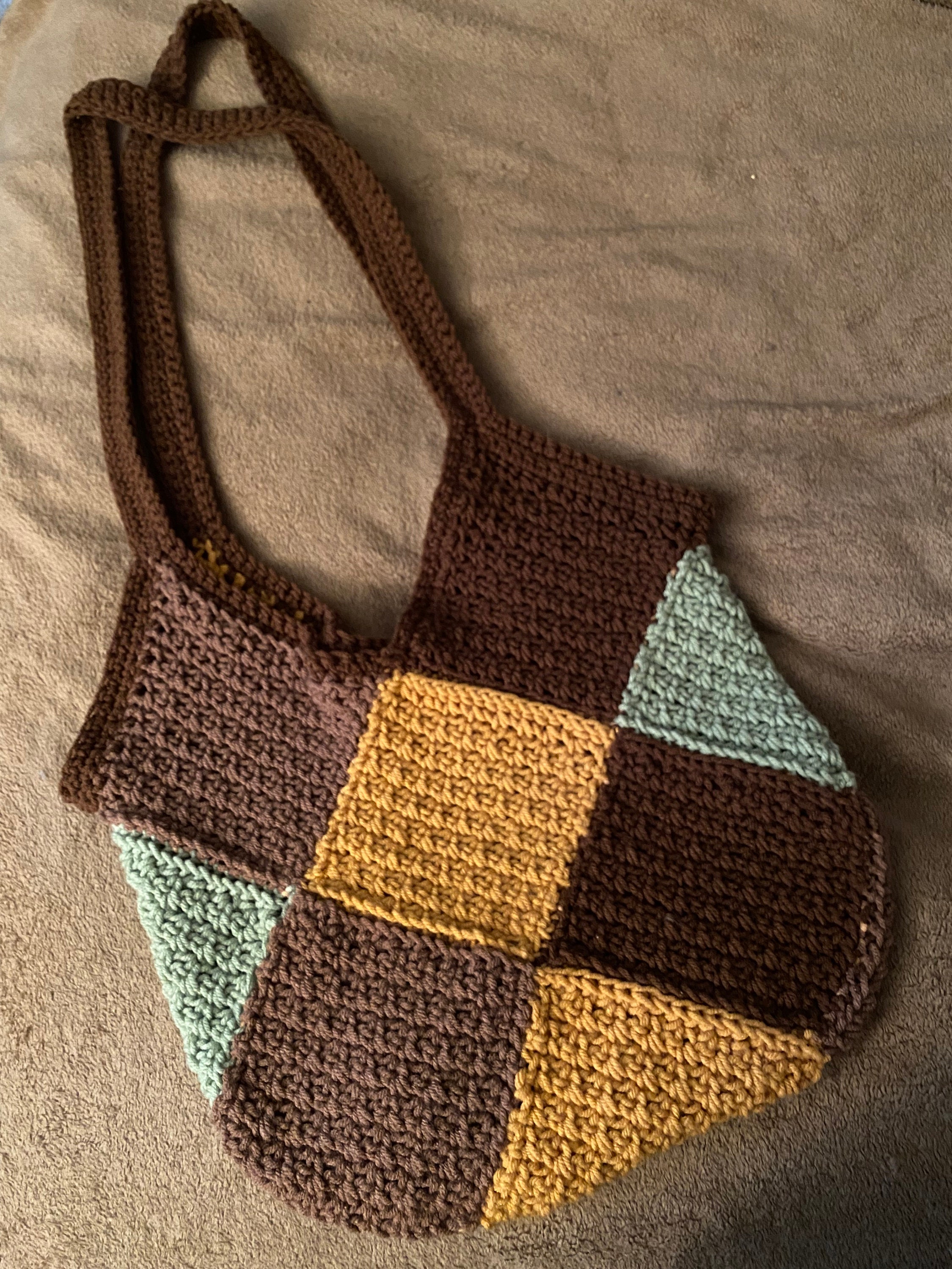 Large Crochet Bag - Etsy