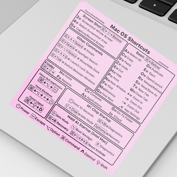 MacBook Keyboard Stickers - Etsy