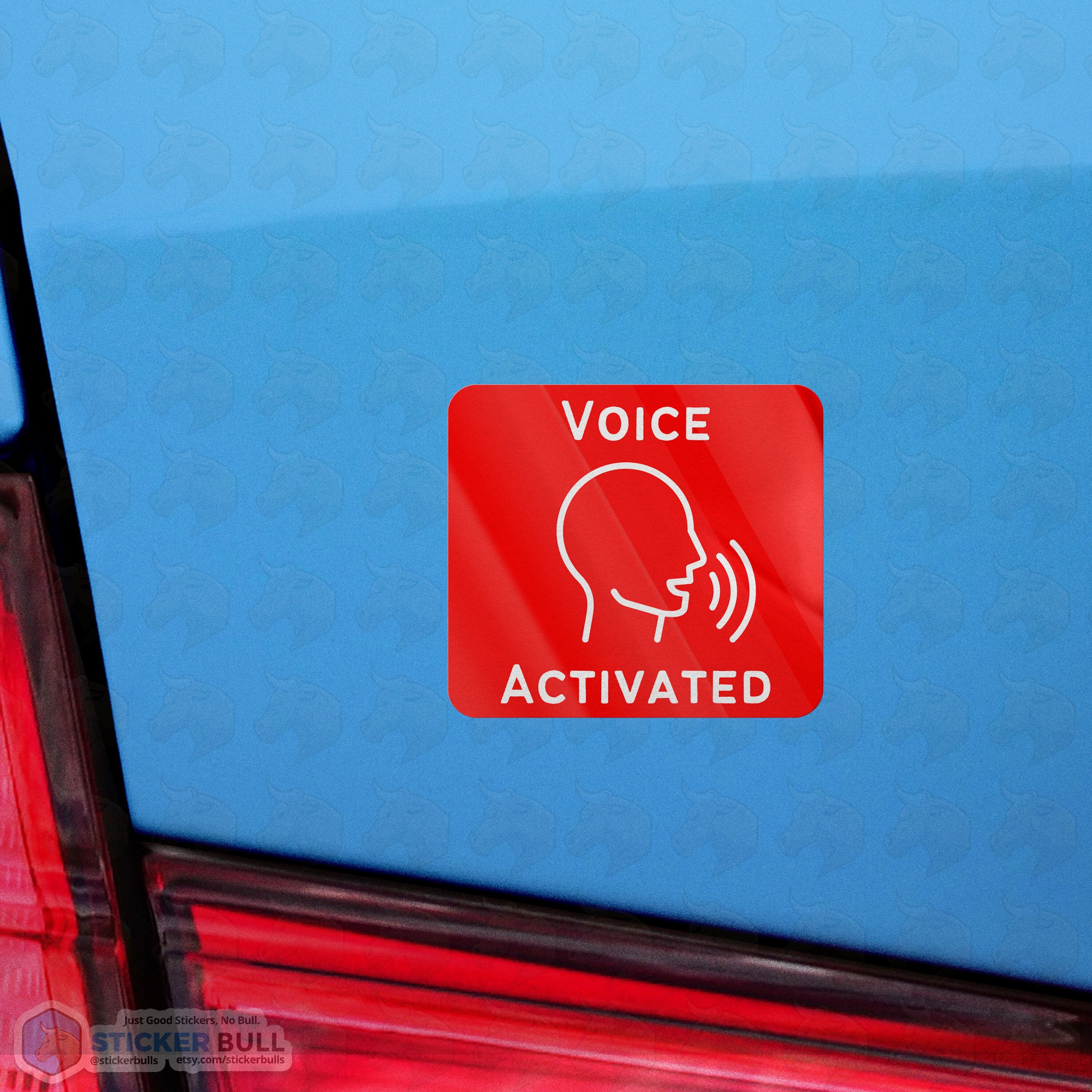Voice Activated Sticker Funny Prank Sticker Meme Sticker - Etsy