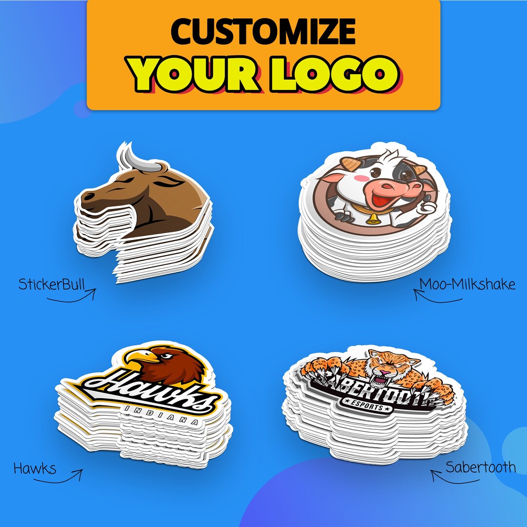 Custom Photo Sticker Custom Logo Stickers Personalized Sticker ...
