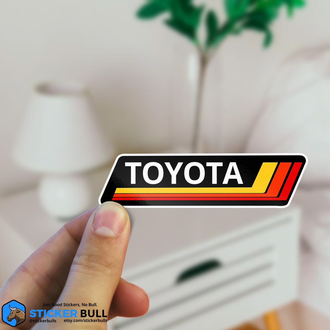 Toyota Sticker, Vintage Retro Sticker, TRD Toyota Sticker, Toyota Decal ...