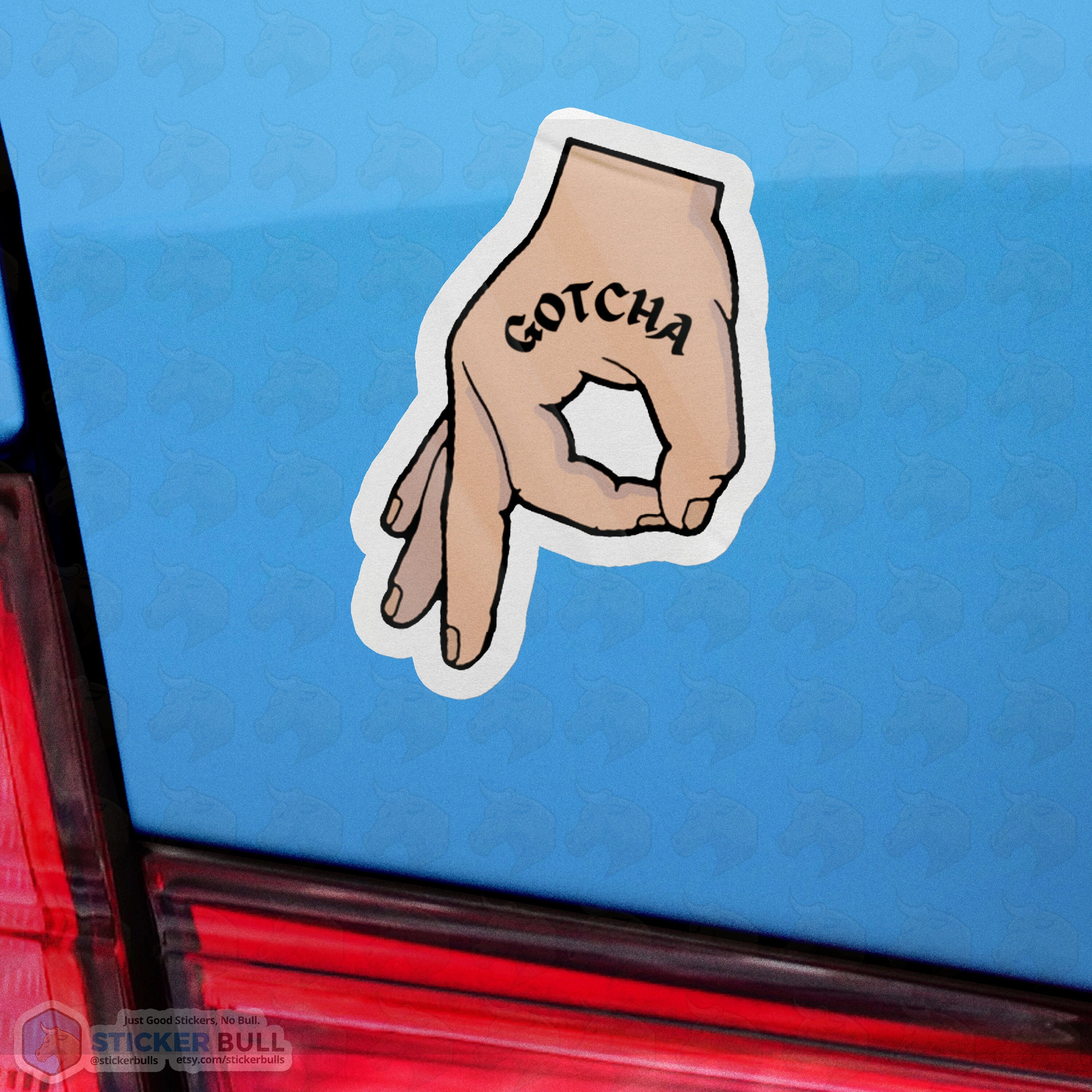 Circle Game Sticker Funny Circle Hand Sticker Meme Sticker - Etsy