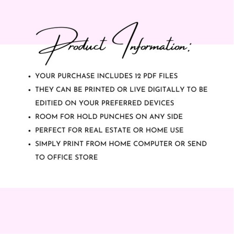 Pink Girly Real Estate Monthly Calendar Planner Canva Template Digital ...