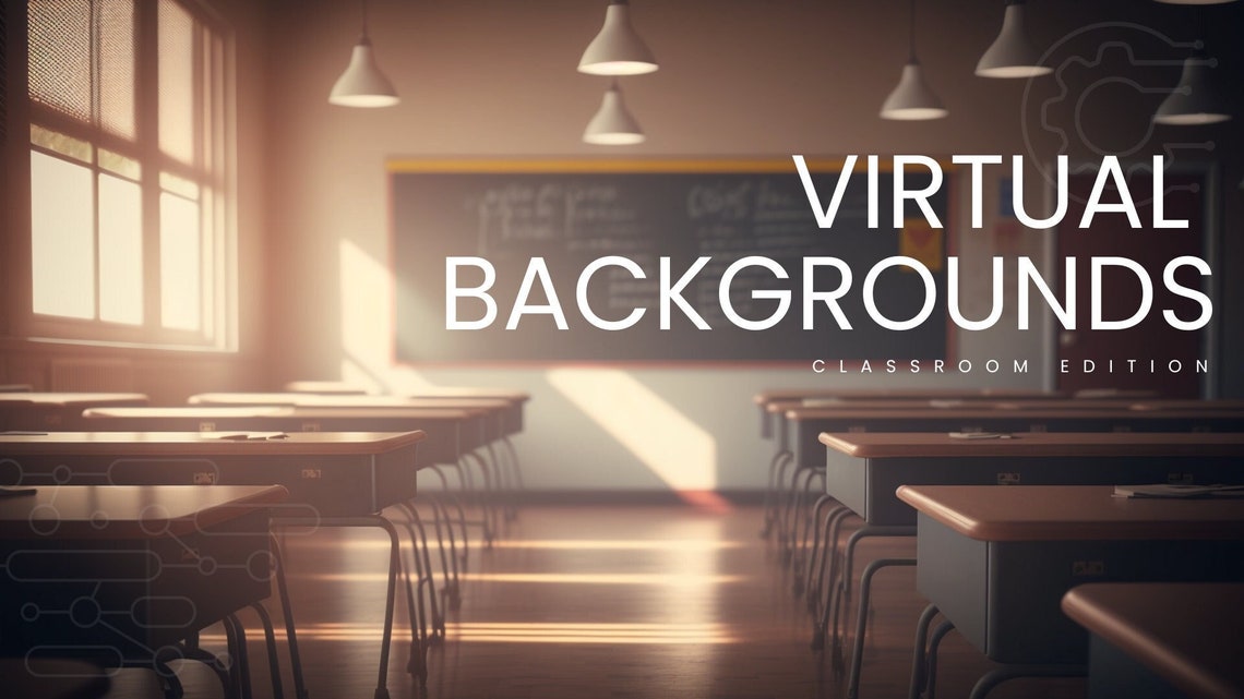 Virtual Background - Classroom Edition - Etsy
