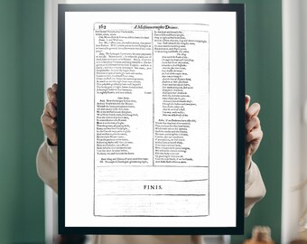 A Midsummer Night's Dream Shakespeare Folio Print - Etsy