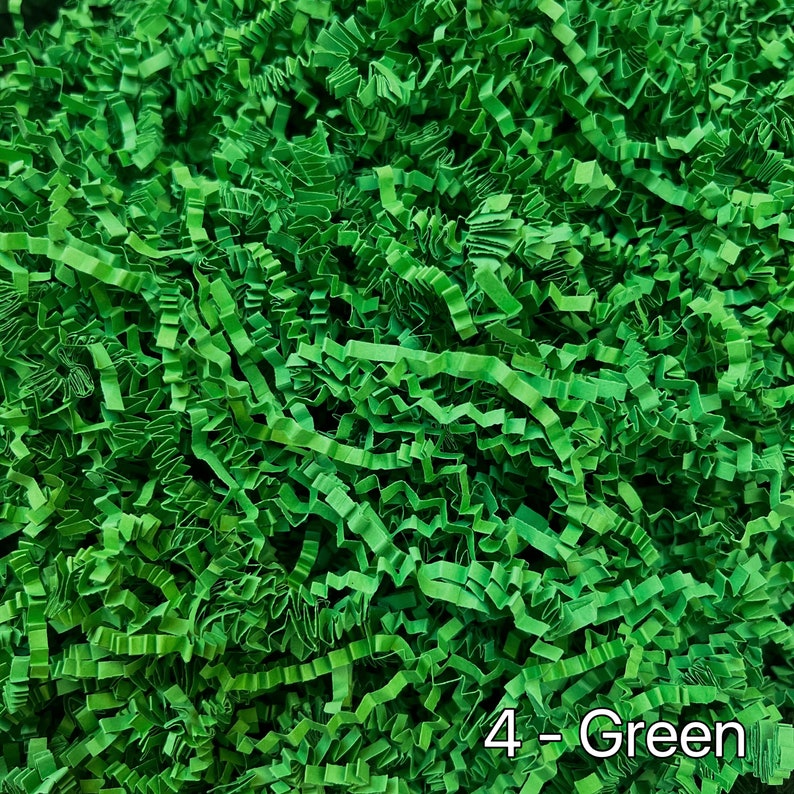 1 - 2LB Crinkle Paper Shred, Recycled Paper Shred for Gift Baskets ...