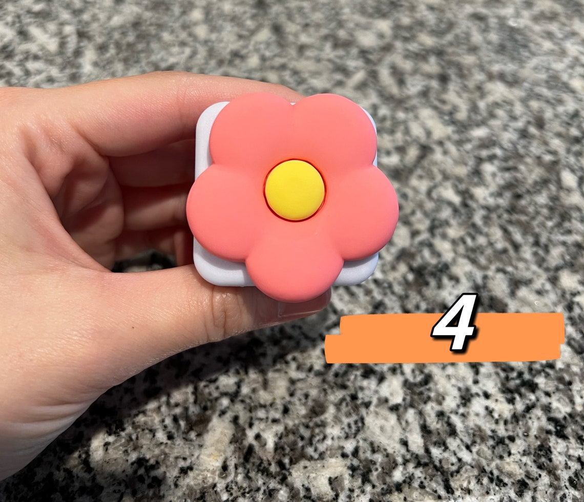 Flower Phone Holder With a Mirror I Cute Mirror Phone Holder, Cute ...