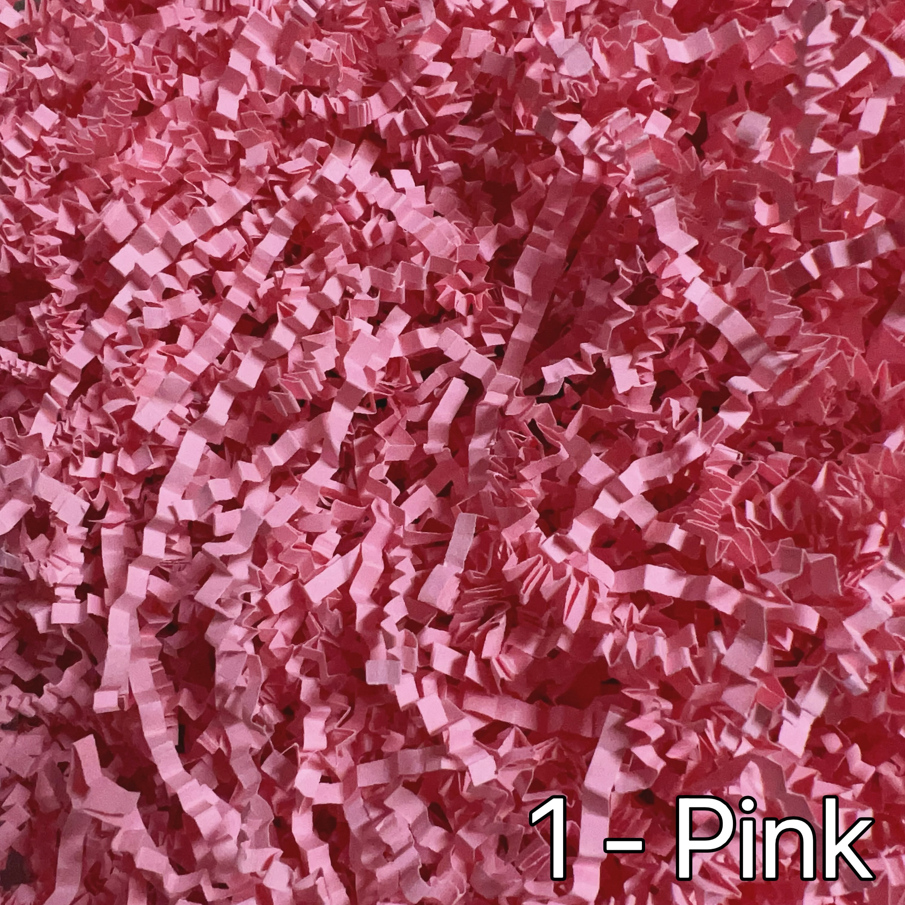 1 - 2LB Crinkle Paper Shred, Recycled Paper Shred for Gift Baskets ...