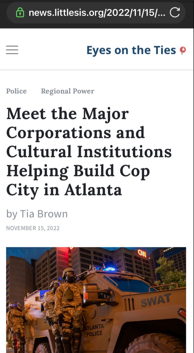 Dlta stop Cop City Vinyl PACK OF 5 Stickers - Etsy