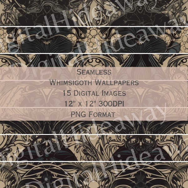 Whimsigoth Pattern - Etsy UK