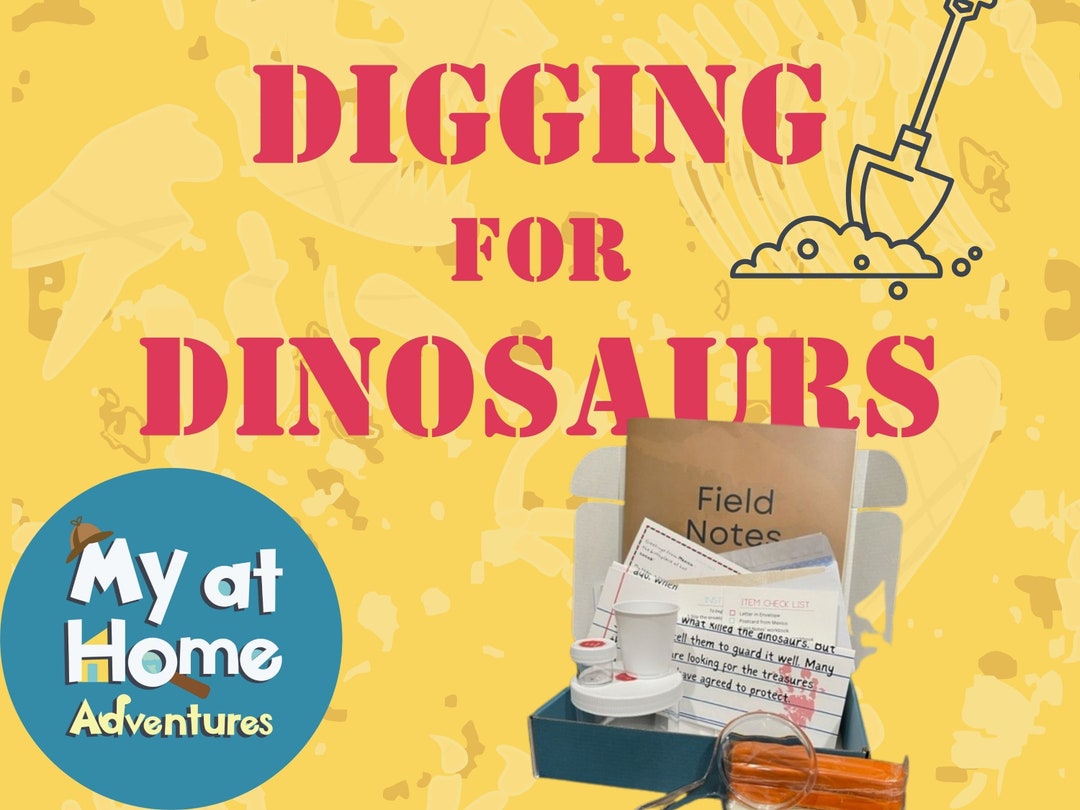Digging for Dinosaurs Adventure Box, Dinosaur Adventure Mystery ...