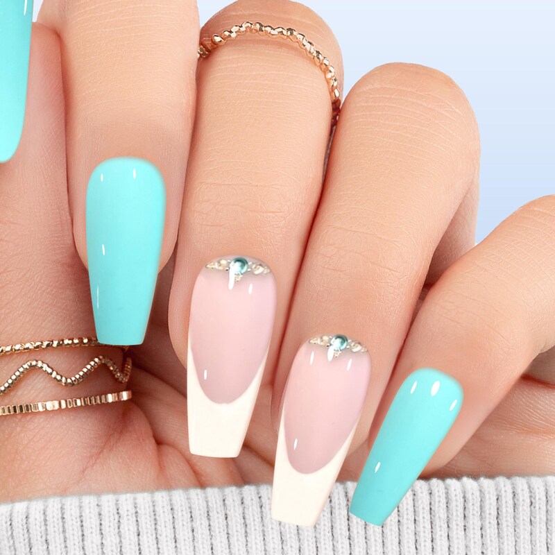 Cute Fake Nails - Etsy