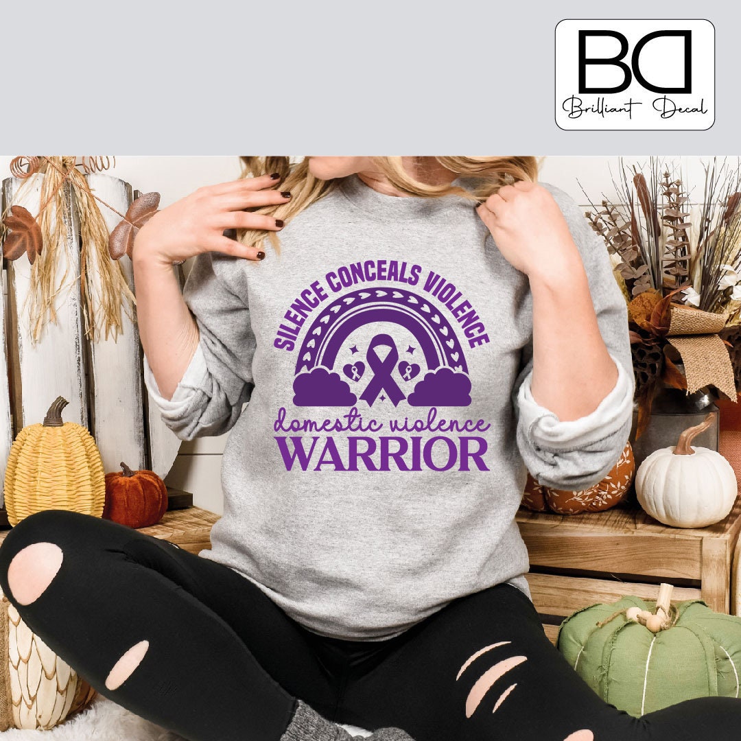 Domestic Violence Iron on Decals, Stop the Violence Iron on Transfer ...