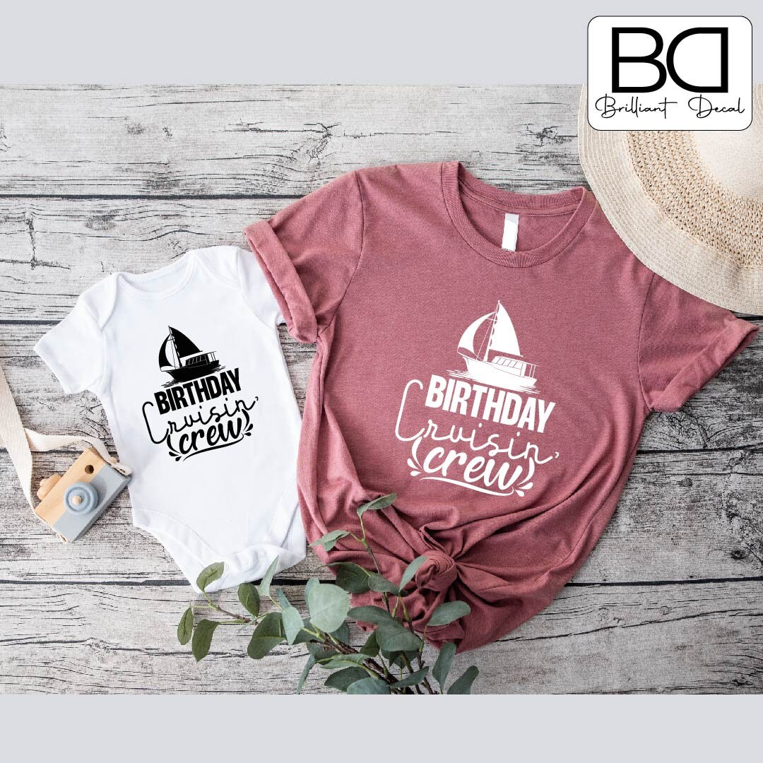 Cruise Birthday Party Iron on Decal Birthday Cruisin Iron on - Etsy