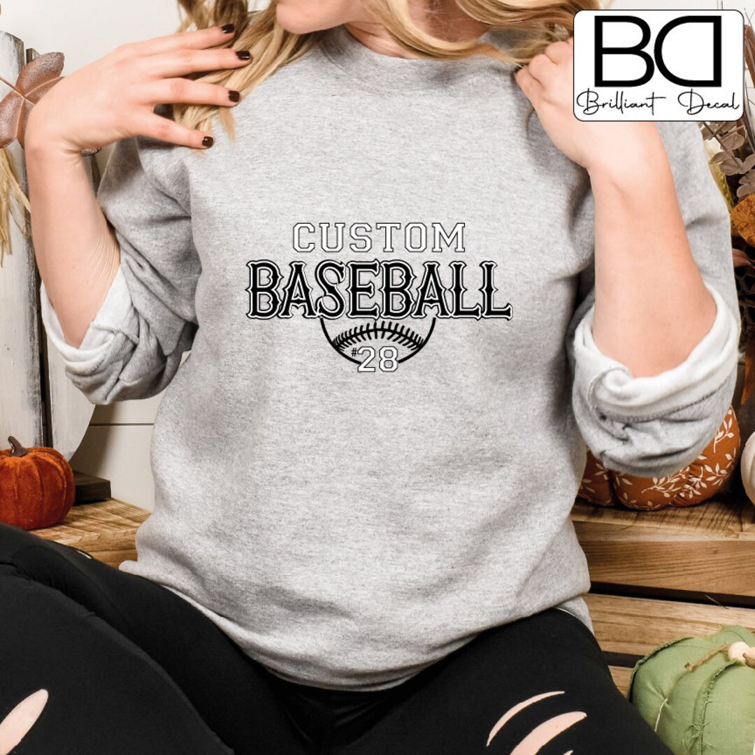 Custom Baseball Iron on Decals, Baseball Iron on Decals for Tee ...