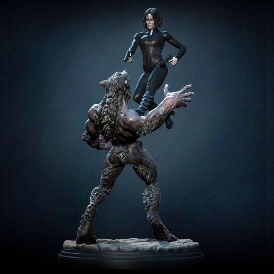 Selene Vs Werewolf Underworld - Etsy