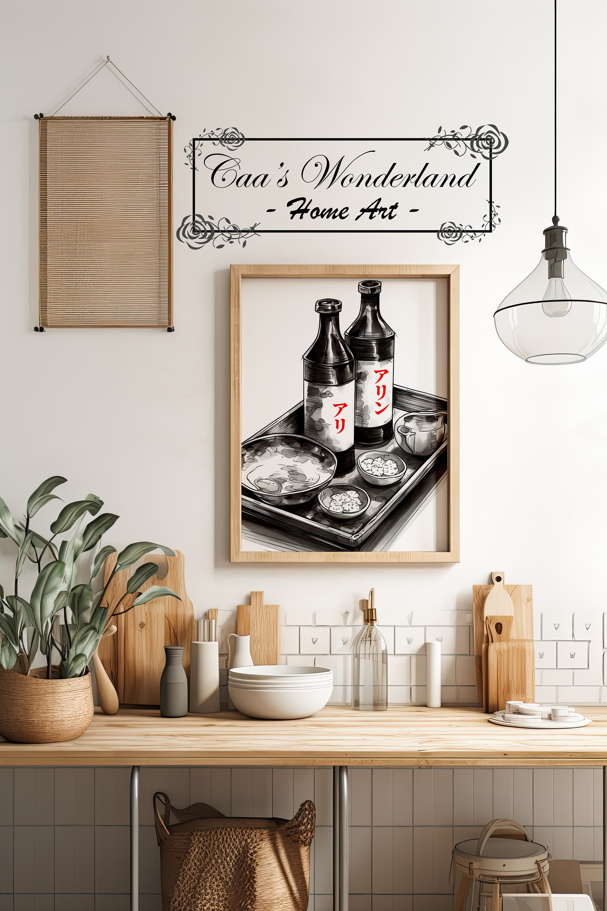 Your Names in Japanese Print Sake Tray Calligraphy - Etsy