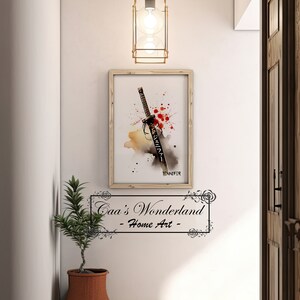 Your Name in Japanese Print Katana Calligraphy, Personalized Katakana ...