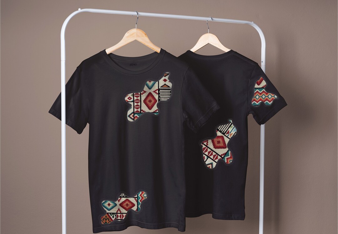 T-shirt color Pattern - Etsy