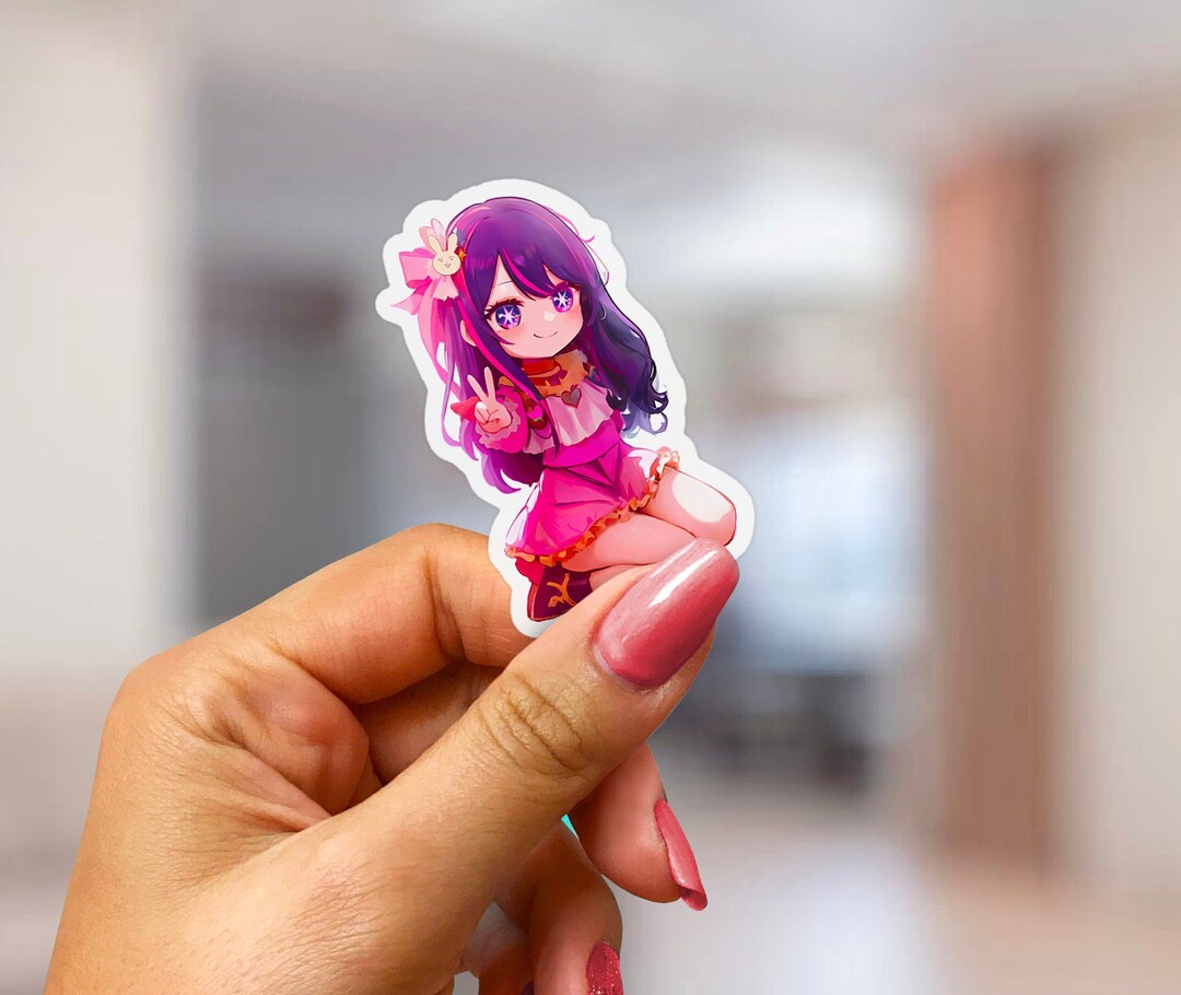Ai Oshi No Ko Sticker, Ai Hoshino Sticker, Aqua Hoshino Sticker, Ruby ...