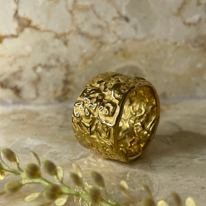 Non Tarnish Ring - Etsy