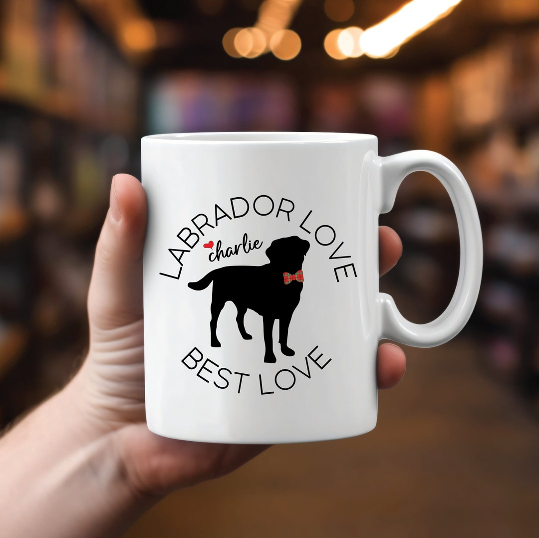 Personalized Custom Labrador Mug, Labrador Love, Dog Mom, Dog Dad, Dog ...