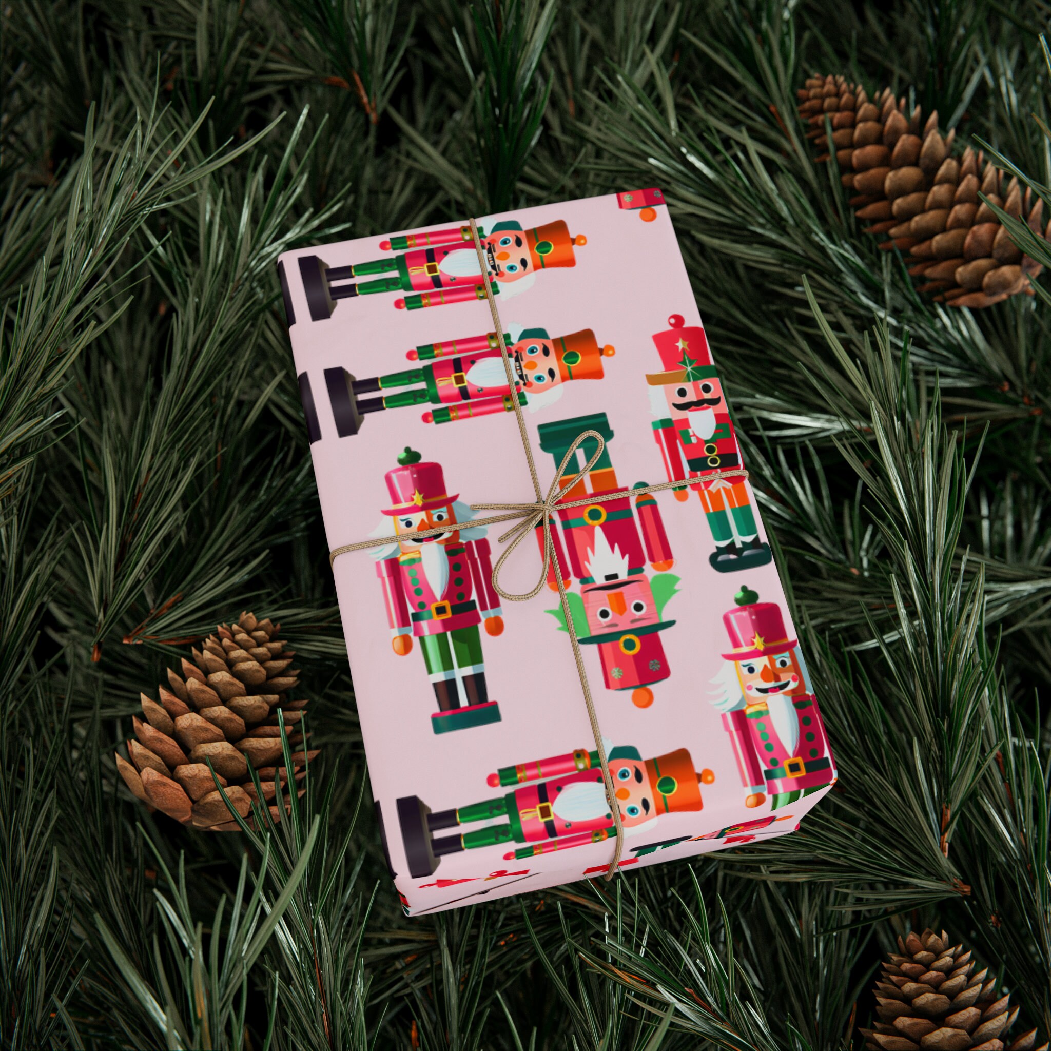 Wrapping Paper: Nutcrackers Christmas, Holiday, Gift Wrap sold by Jess ...