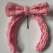 Crochet Pattern - Bow, Hair Accessory, Easy Beginner Project, Cute ...